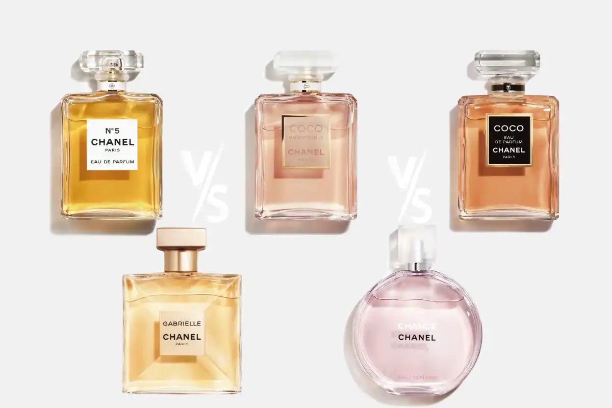 So Sánh Nước Hoa Chanel No. 5, Coco Mademoiselle, Coco Gabrielle, và ...