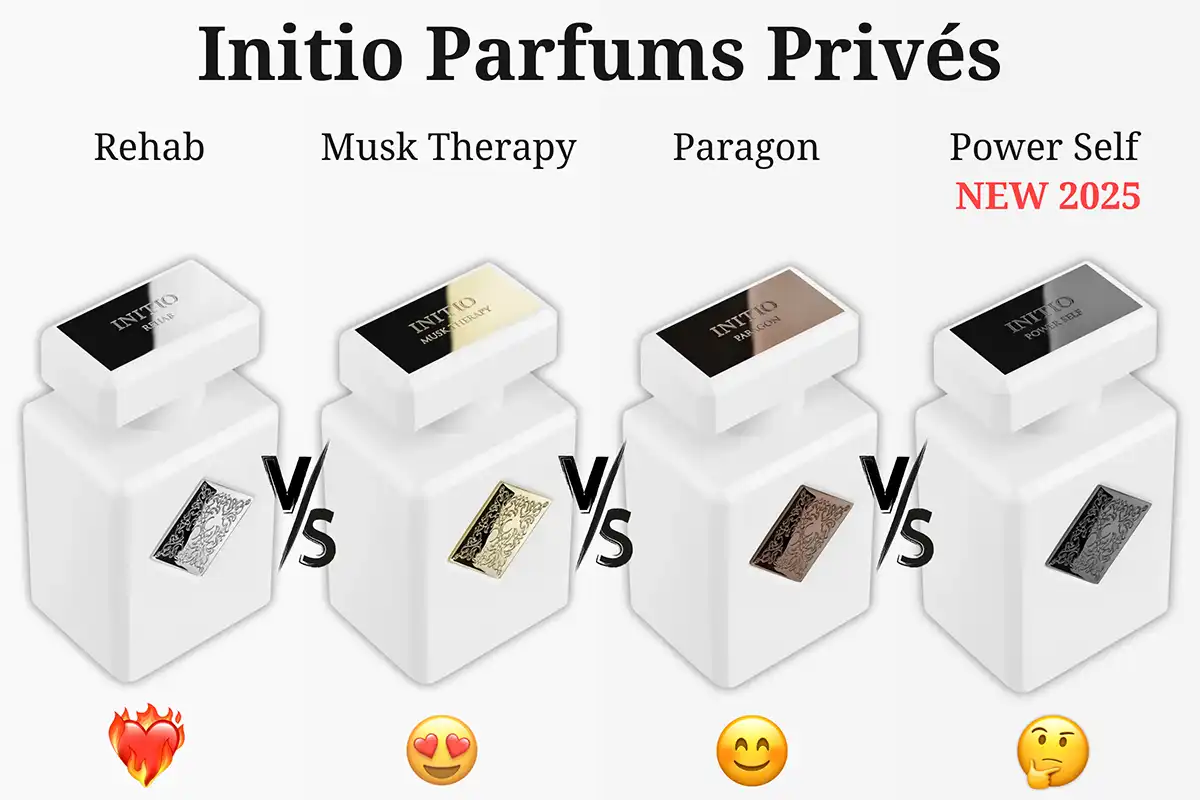 Initio Parfums Privés: Rehab vs. Musk Therapy vs. Paragon vs. Power ...